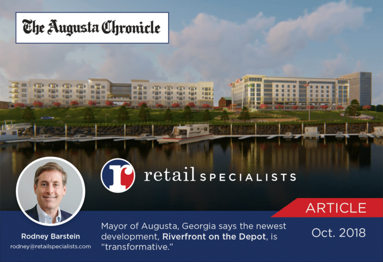 Depot development: $94 million development - Retail Specialists